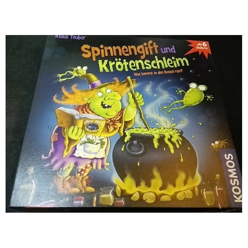 Comprar Spinnengift und Krötenschleim - Juego de mesa para niños