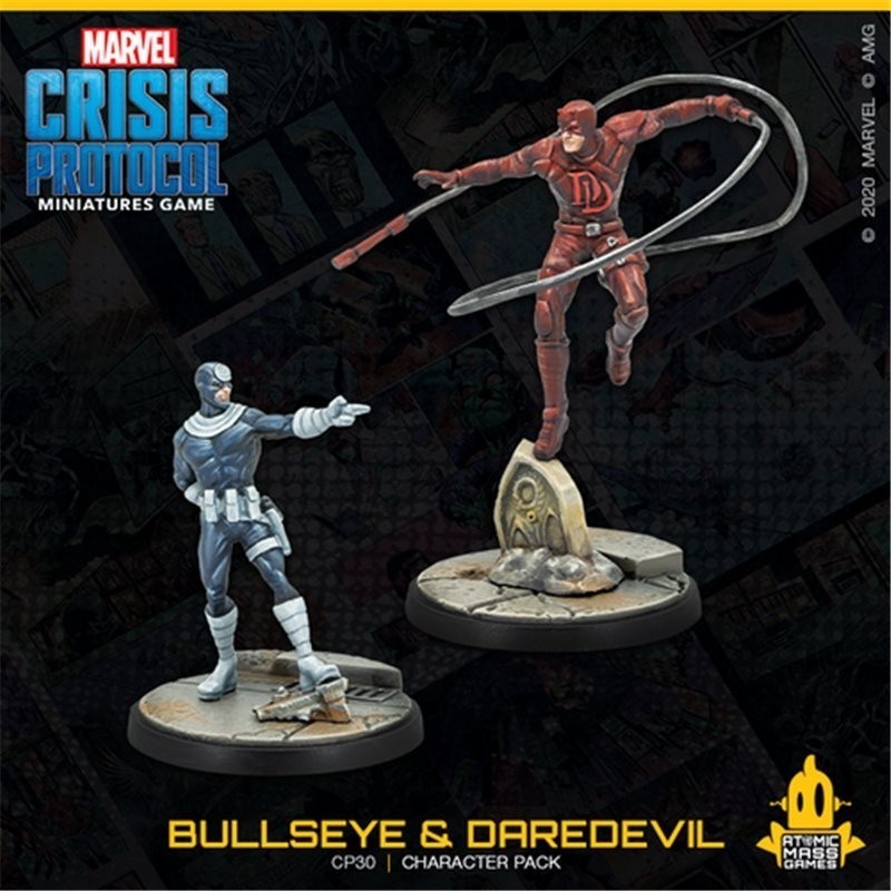 Comprar Marvel Crisis Protocol Bullseye and Daredevil - expansion juego ...