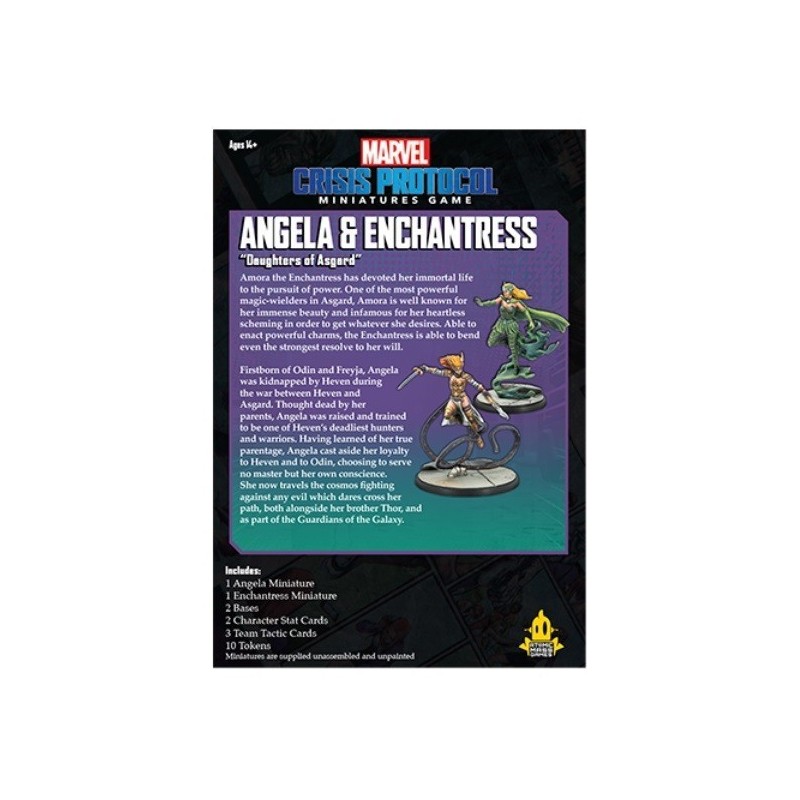 Comprar Marvel Crisis Protocol Angela and Enchantress - expansion juego ...