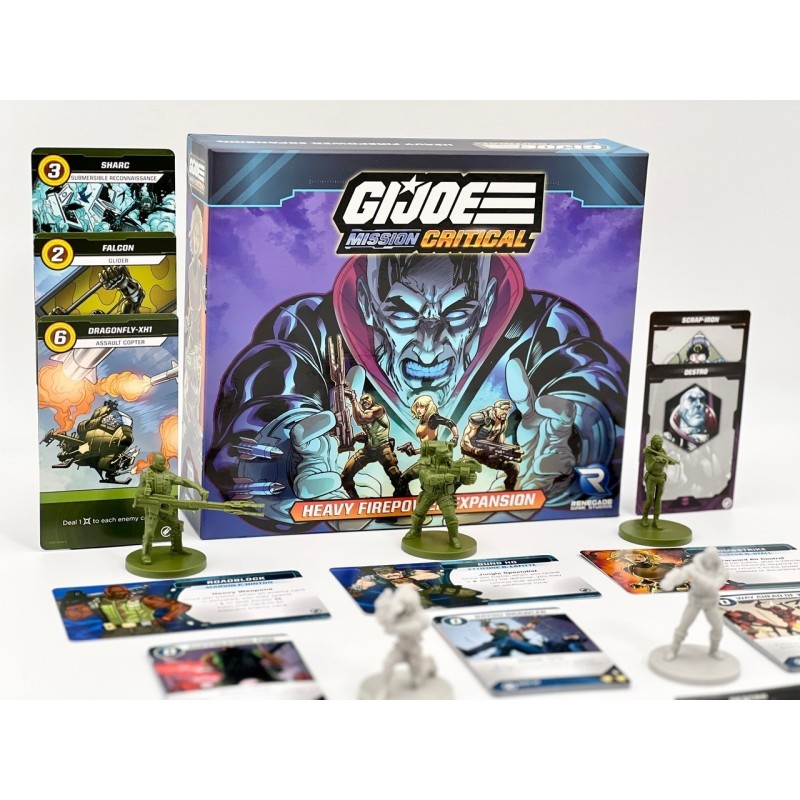 Comprar GI JOE Mission Critical: Heavy Firepower - expansión juego de mesa