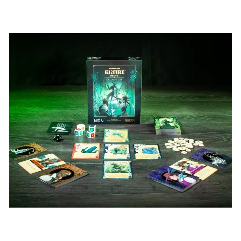 Comprar Kinfire Delve: Callous Lab (Castellano) - juego de cartas