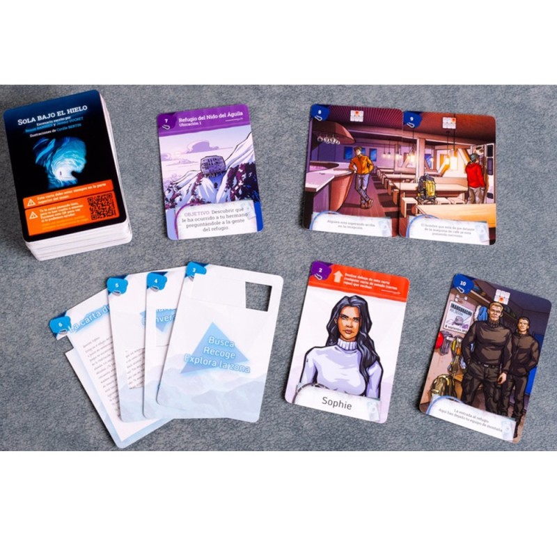 Comprar Back Stories: Sola bajo el hielo - juego de cartas